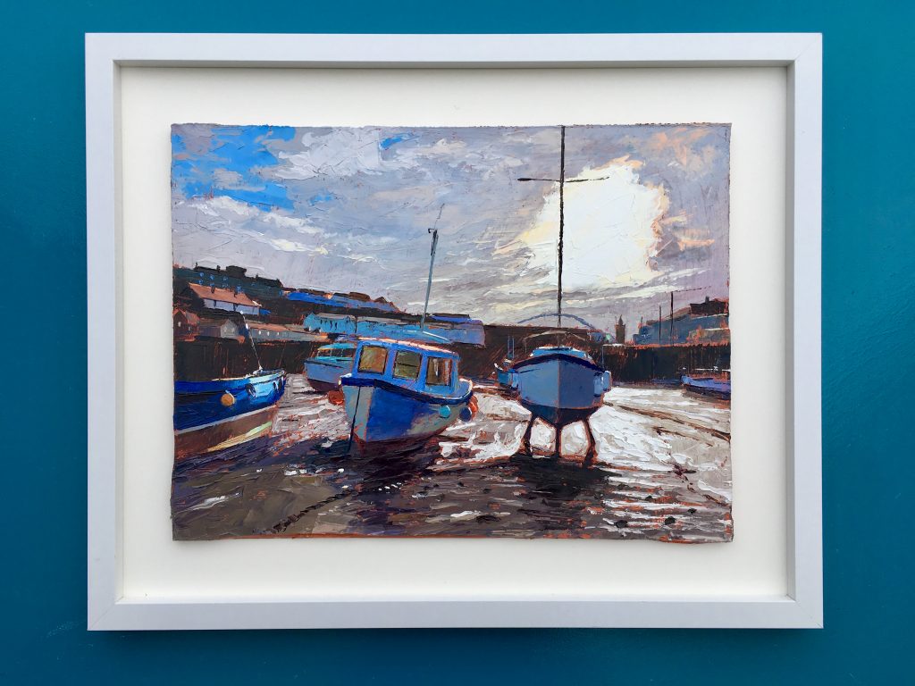 Porthleven Shadows – Jeremy Sanders Fine Artist