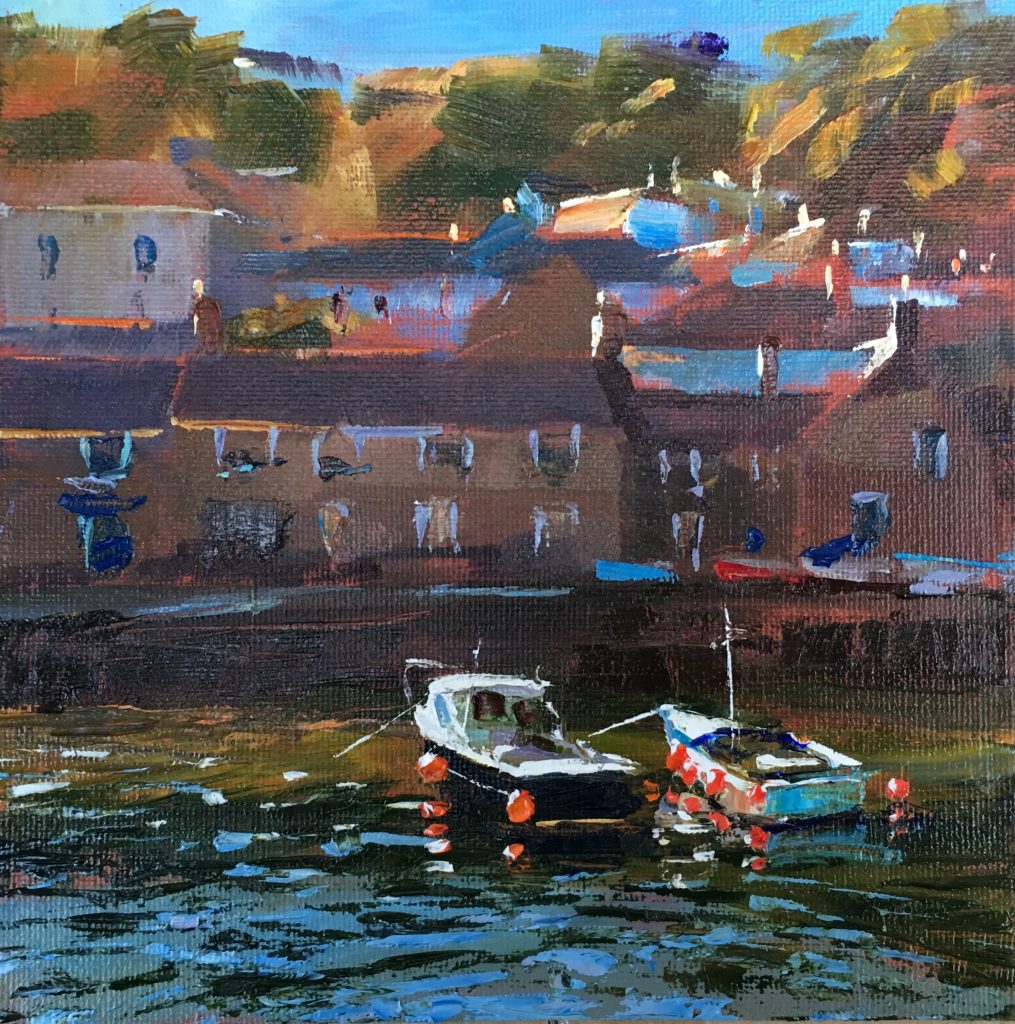 Mousehole Couple – Jeremy Sanders Fine Artist
