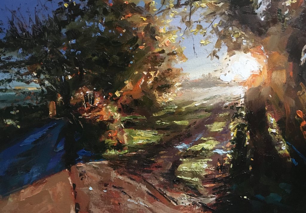 Autumn Lane Penwith – Jeremy Sanders Fine Artist