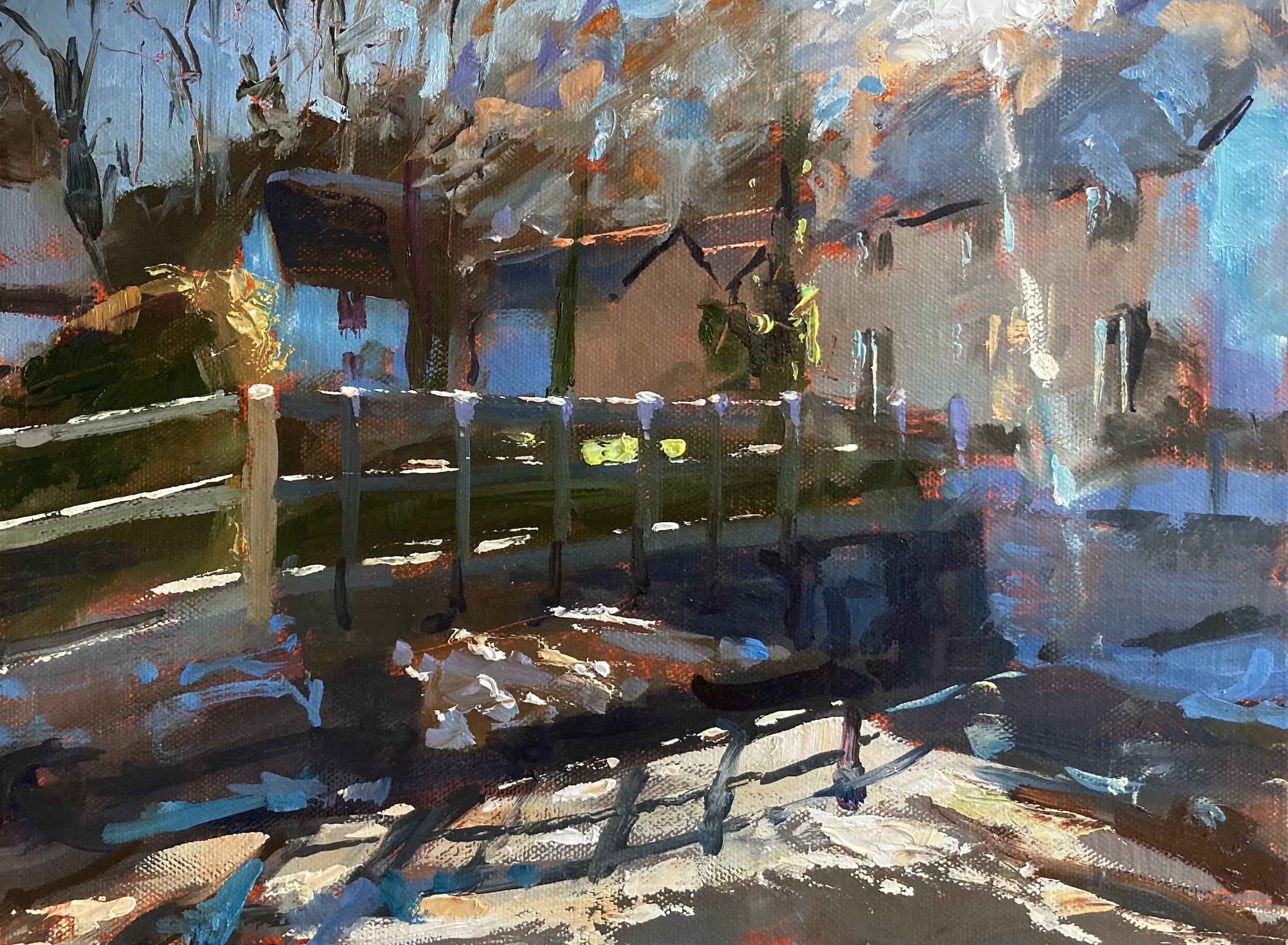'Helford Crossing' - Jeremy Sanders Fine Artist