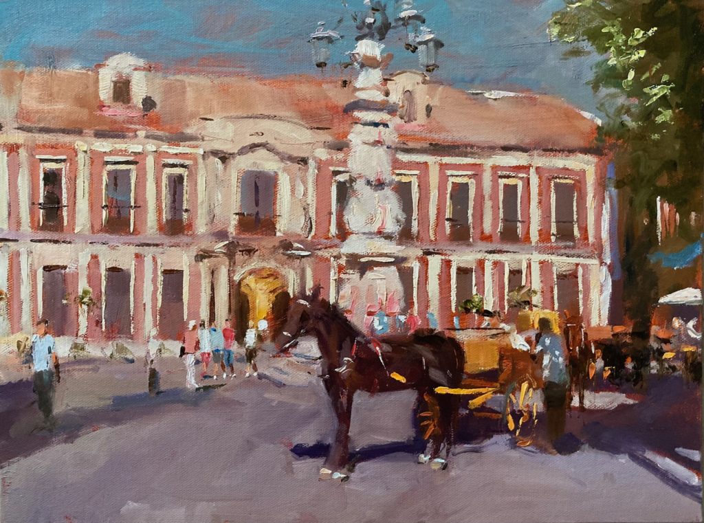 Seville Plaza – Jeremy Sanders Fine Artist